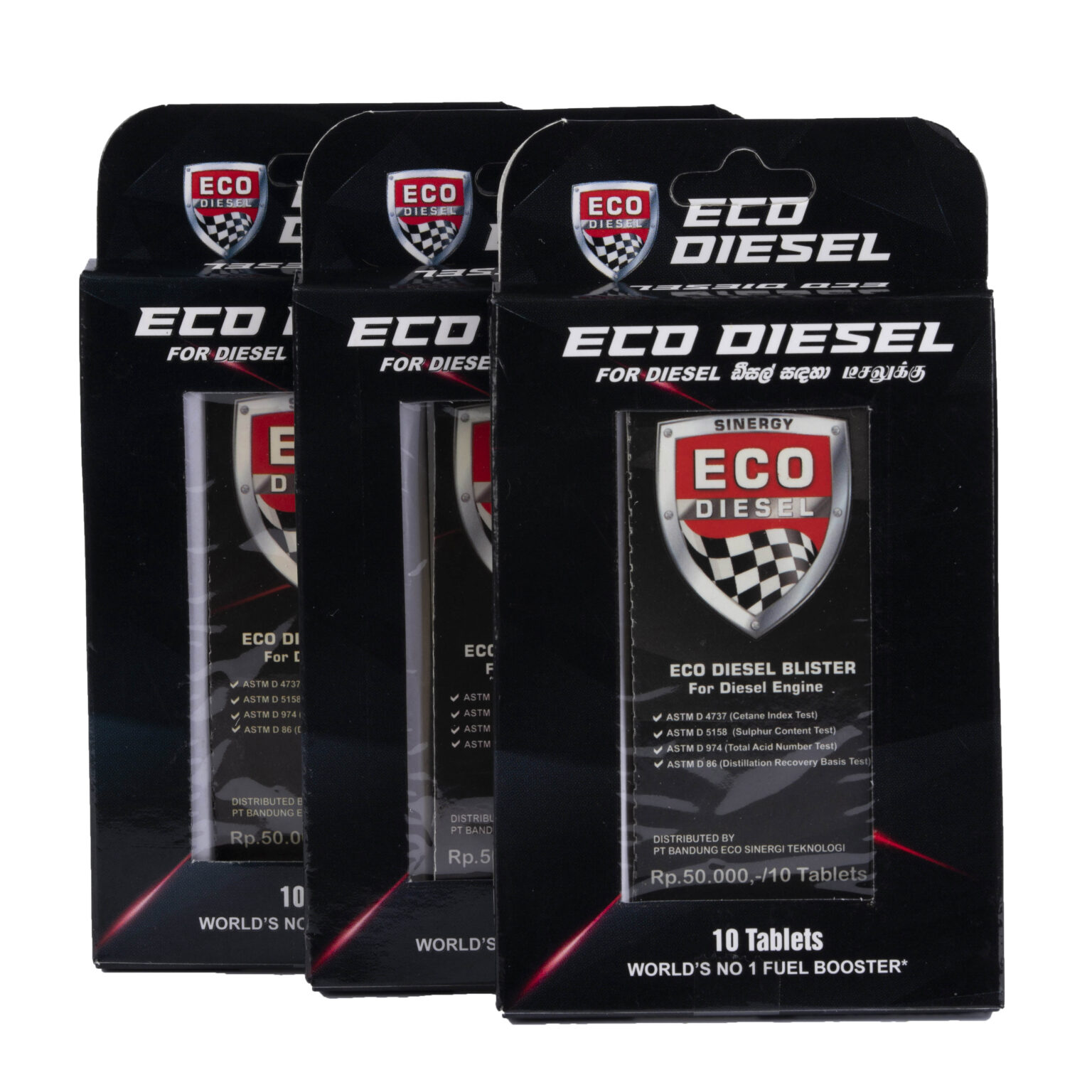 ECO DIESEL 10 Tablets Card – Eco Tablet Sri Lanka