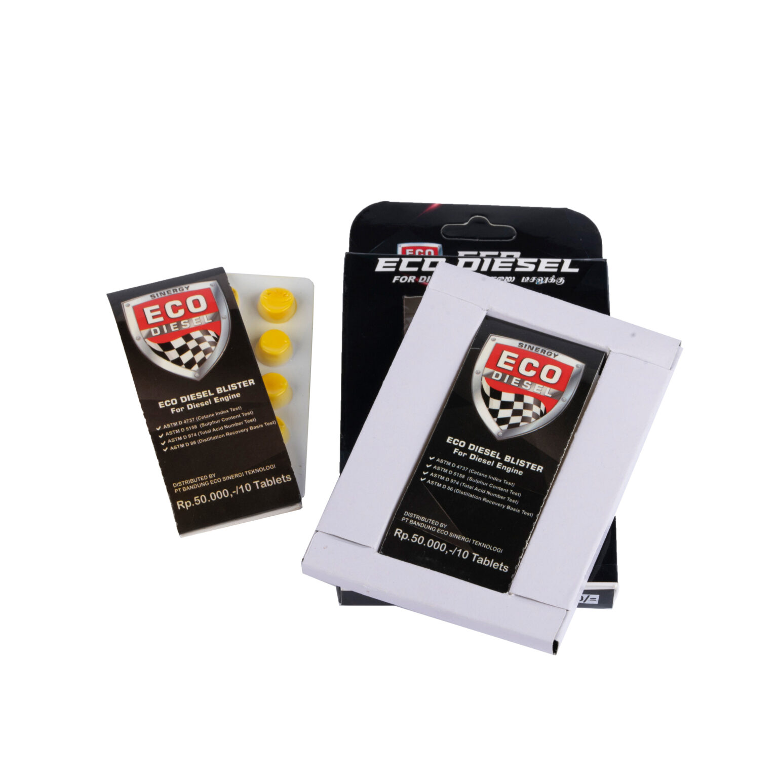 ECO DIESEL 10 Tablets Card – Eco Tablet Sri Lanka